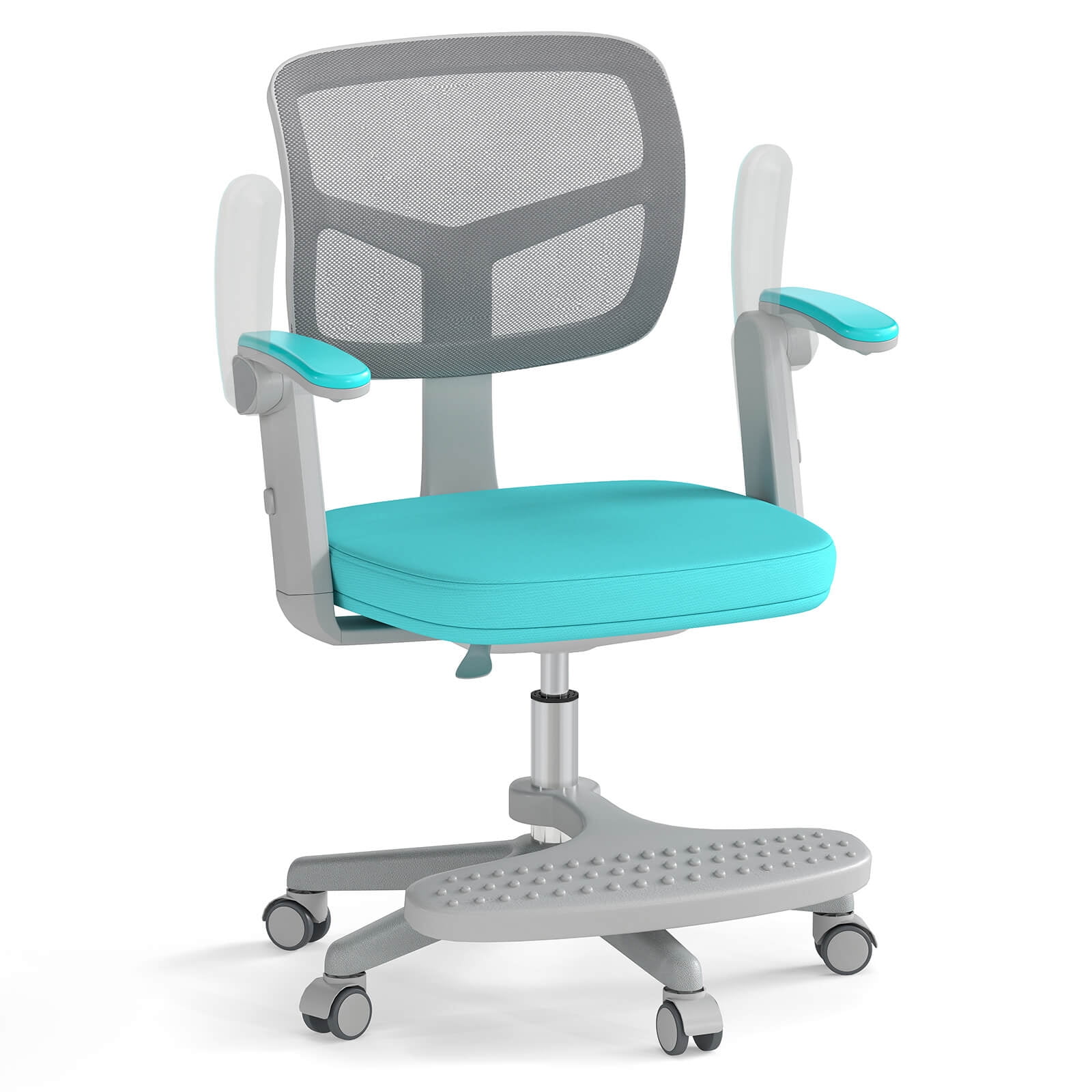 Costway Kids Desk Chair Children Study Chair with Adjustable Height ...