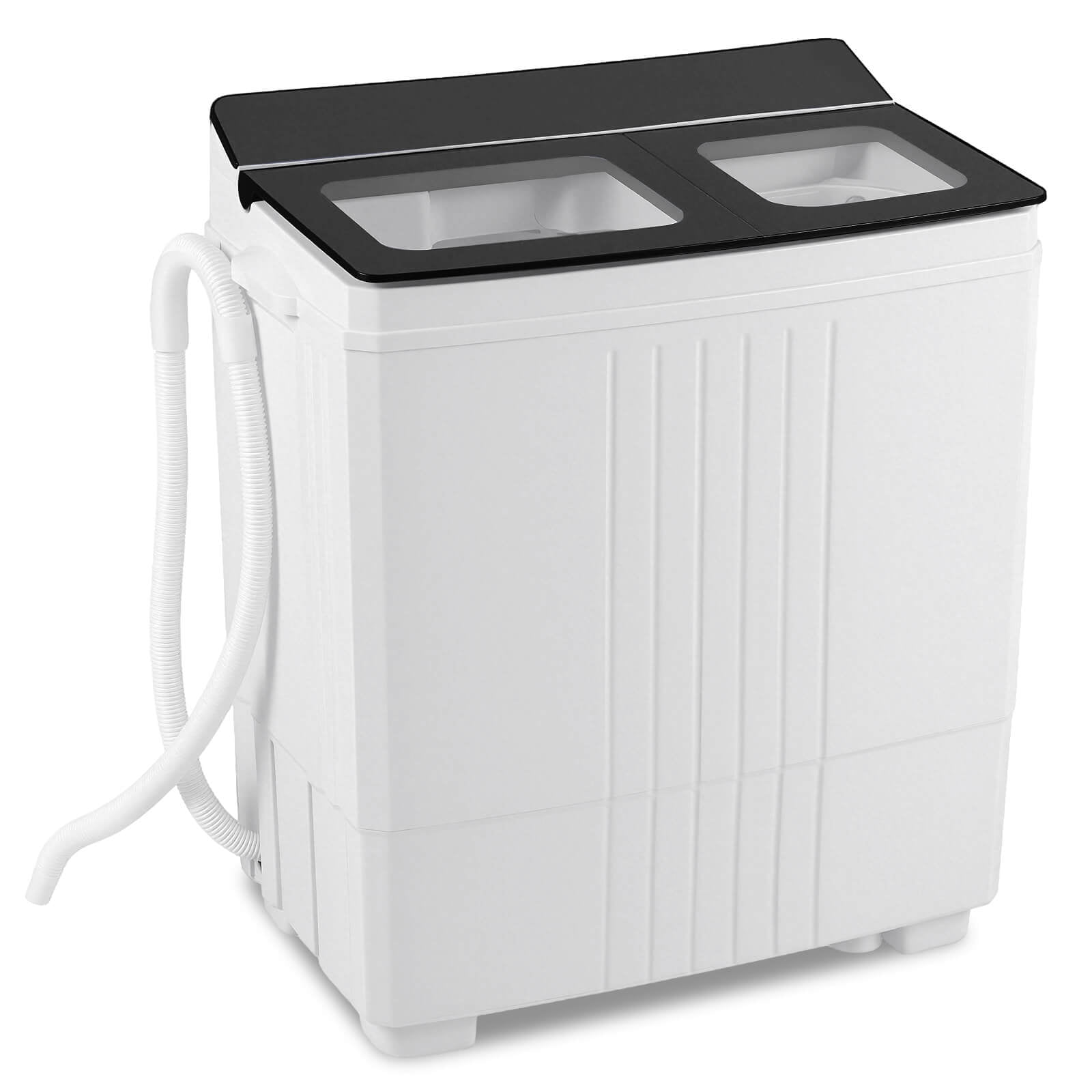 Costway Portable Washing Machine, 20 lbs Compact Laundry Machine with ...