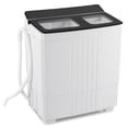 Costway Portable Washing Machine, 20 lbs Compact Laundry Machine with ...