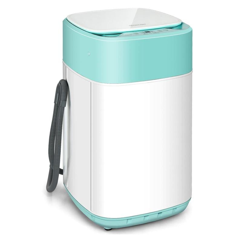 Costway Portable Washing Machine, Full Automatic Washer and Dryer Combo ...