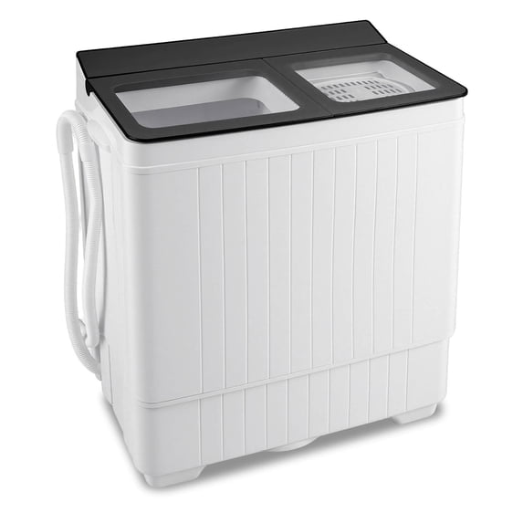 Costway Portable Washing Machine with 18 LBS Washer 8 LBS Spinner Combo ...