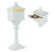 Step2 Atherton Reserve White Lockable Package Storage Mailbox, Plastic ...