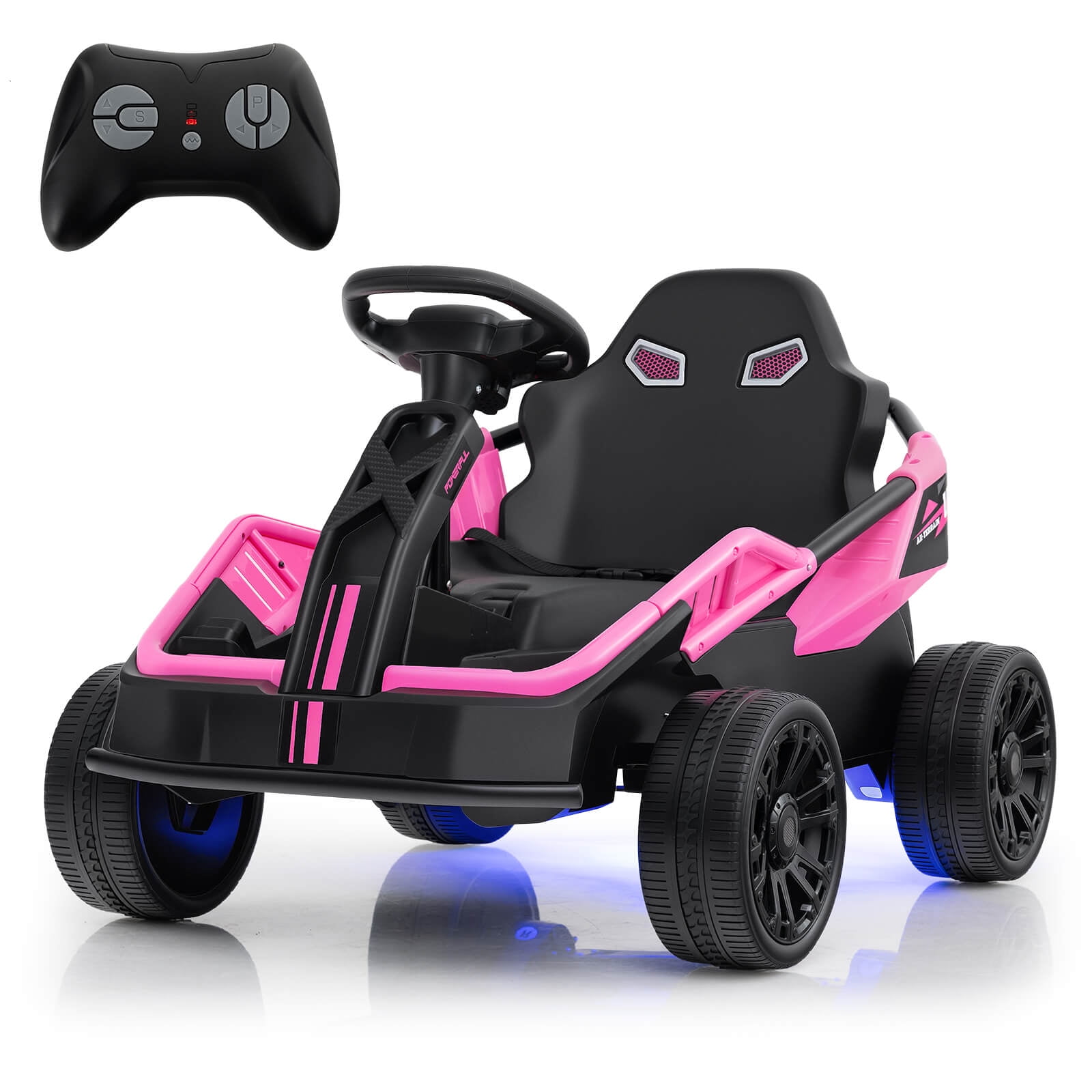 Costway Ride on Car for Big Kids 12V Battery Powered Electric UTV with ...