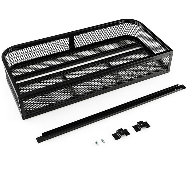Costway Universal Front Atv Hd Steel Cargo Basket Rack Luggage Carrier ...