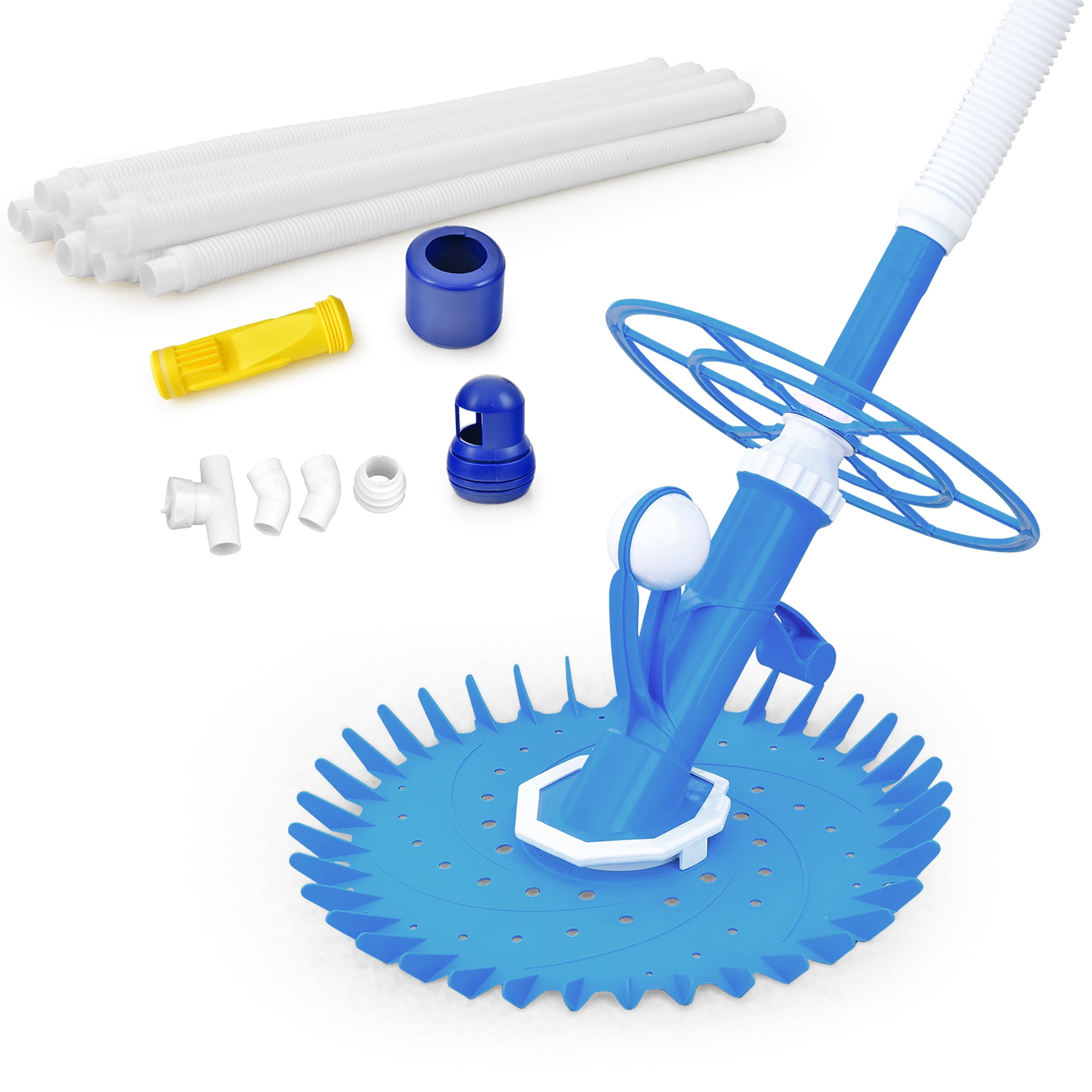 Costway Upgraded Automatic Pool Cleaner Swimming Pool Vacuum Sweeper ...