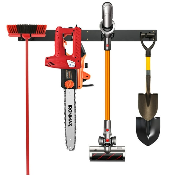 Costway Heavy-Duty Garden and Garage Organizer Wall Mount Tool Storage ...