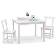 Buzz & Bloom Kids 4-Piece Wood Table Set - Walmart.com