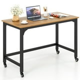 Ktaxon Computer Desk Wood PC Laptop Writing Table Workstation - Walmart.com