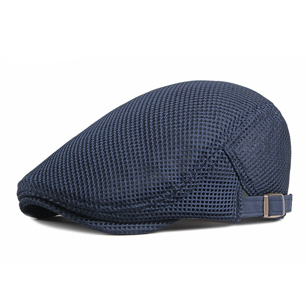 Customer reviews for Costyle Men's Mesh Flat Cap Breathable Adjustable Summer Gatsby Newsboy Hat ...