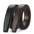 Costyle Black Men's Belt, New Style Automatic, Adjustable, Leather ...
