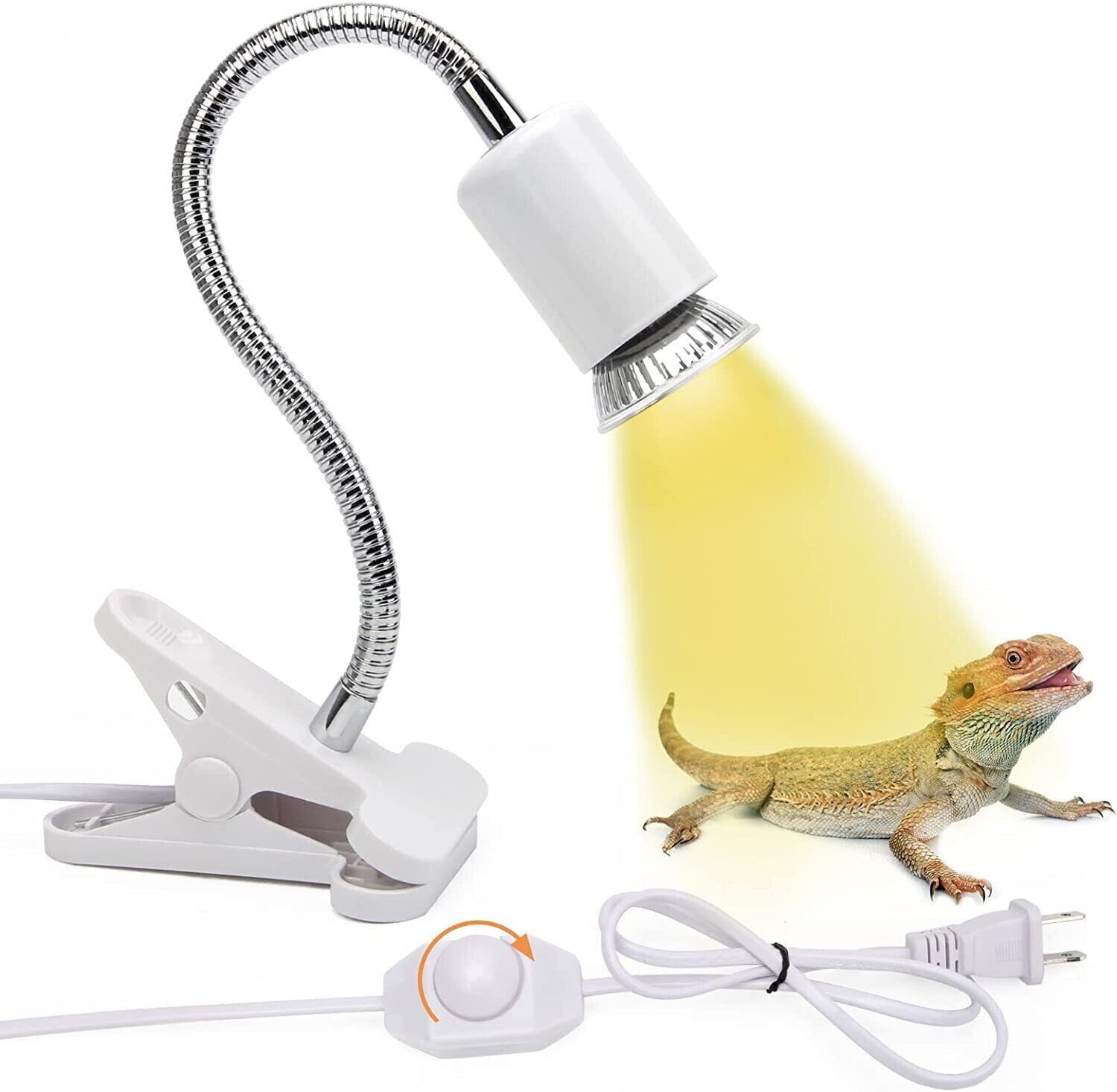 Costyle Reptile Lamp 25/50/75W UVA+UVB 3.0 Pet Heat Lamp Bulb Turtle Basking Light Bulbs ...