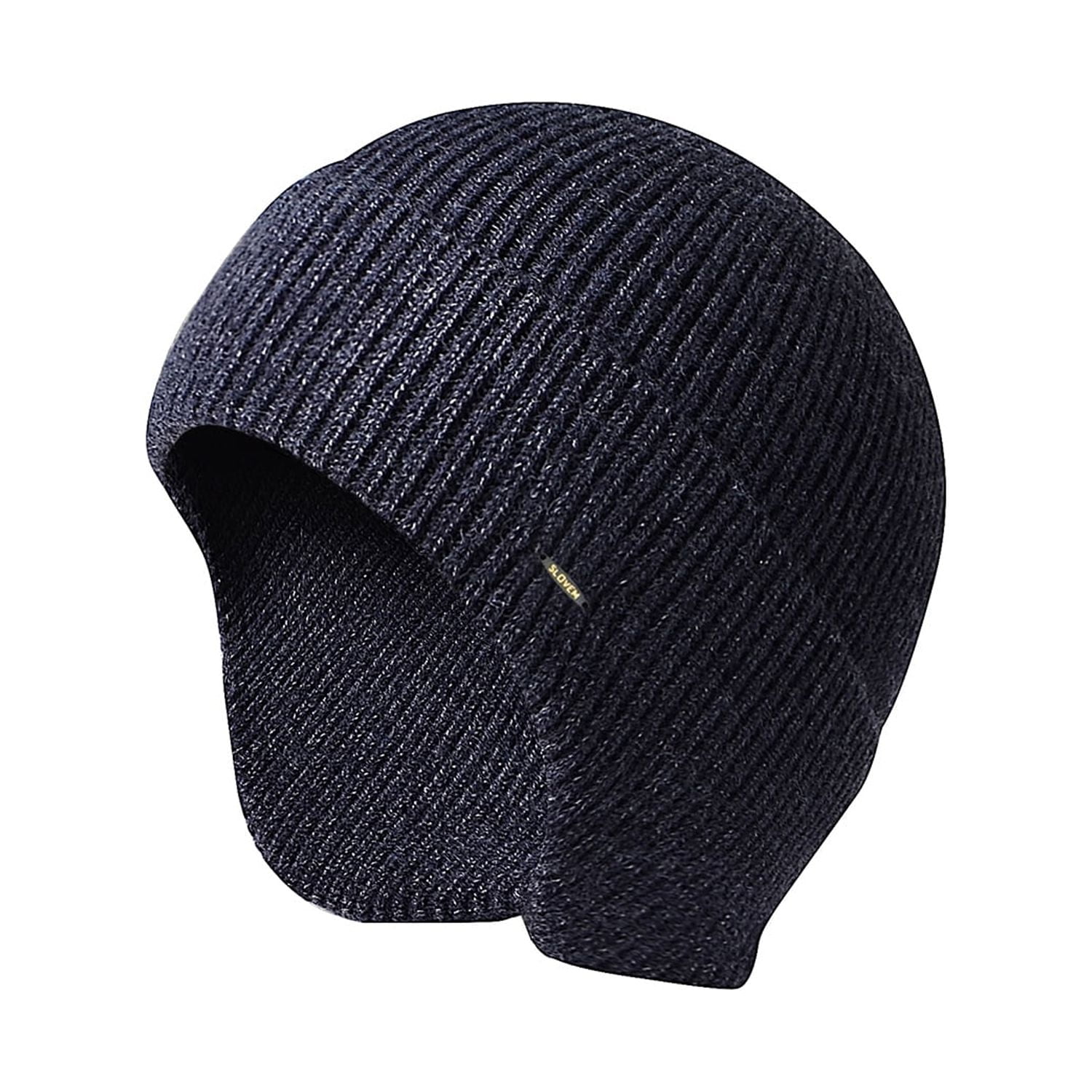 Costyle Unisex Knit Winter Stretch Beanie with Ear Flaps - Walmart.com