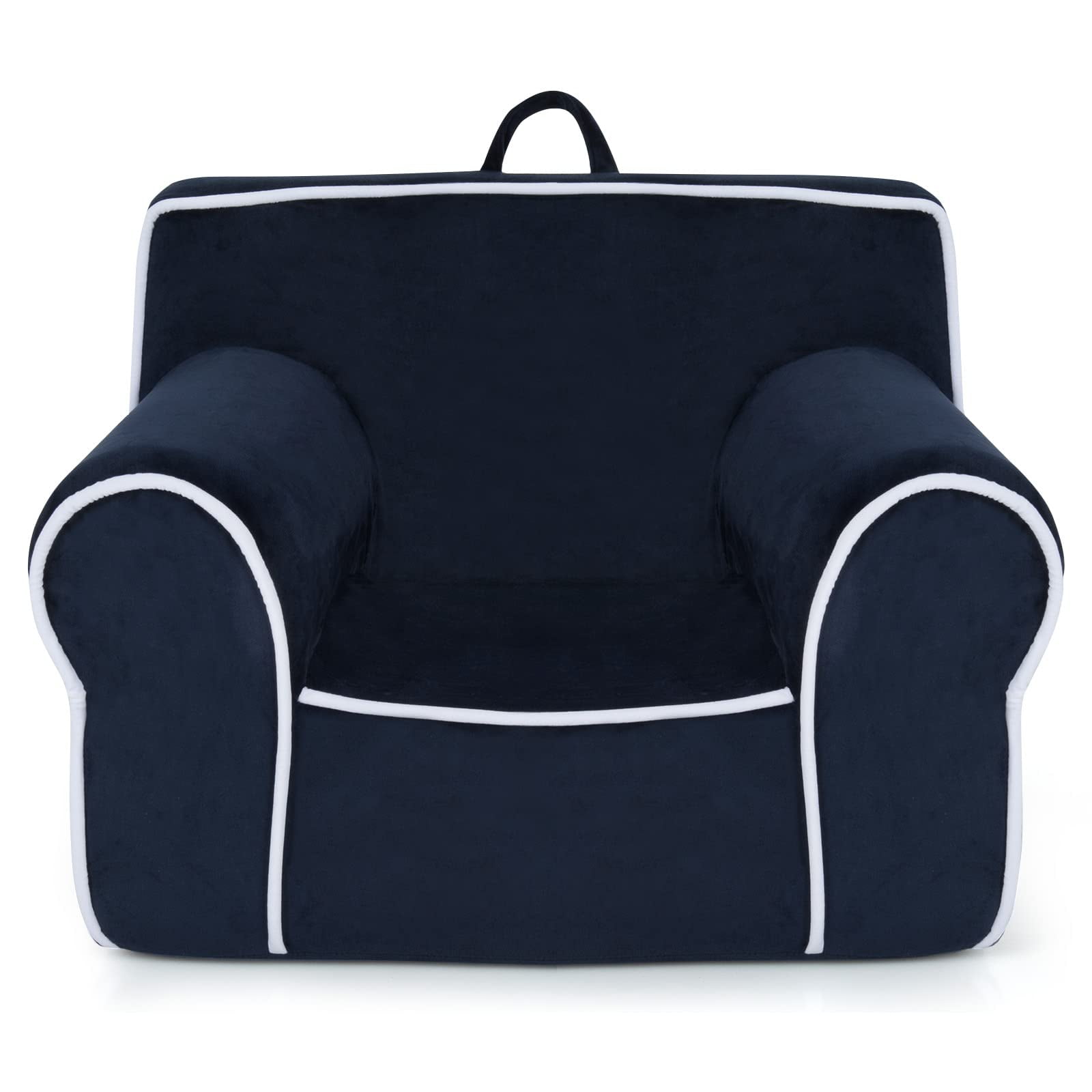 Costzon Kids Couch, Toddler Soft Sofa Chair w/Removable & Washable ...