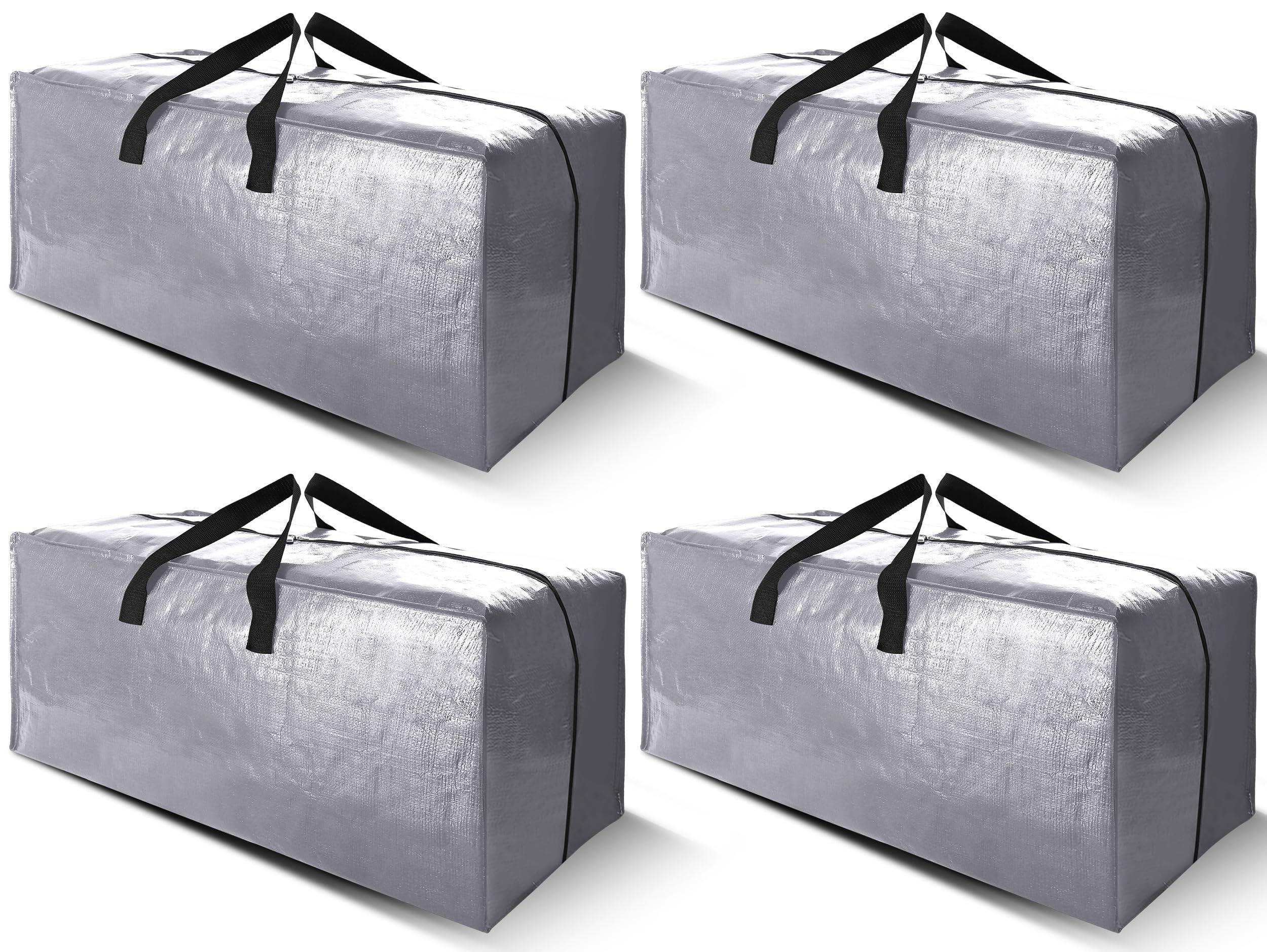 Cosy Family 4 Pack Heavy Duty Extra Large Moving Bags with Backpack ...