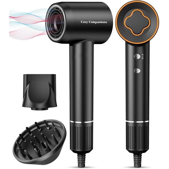 Cosy companions Hair Dryer - 150000 RPM High-Speed Brushless Motor ...