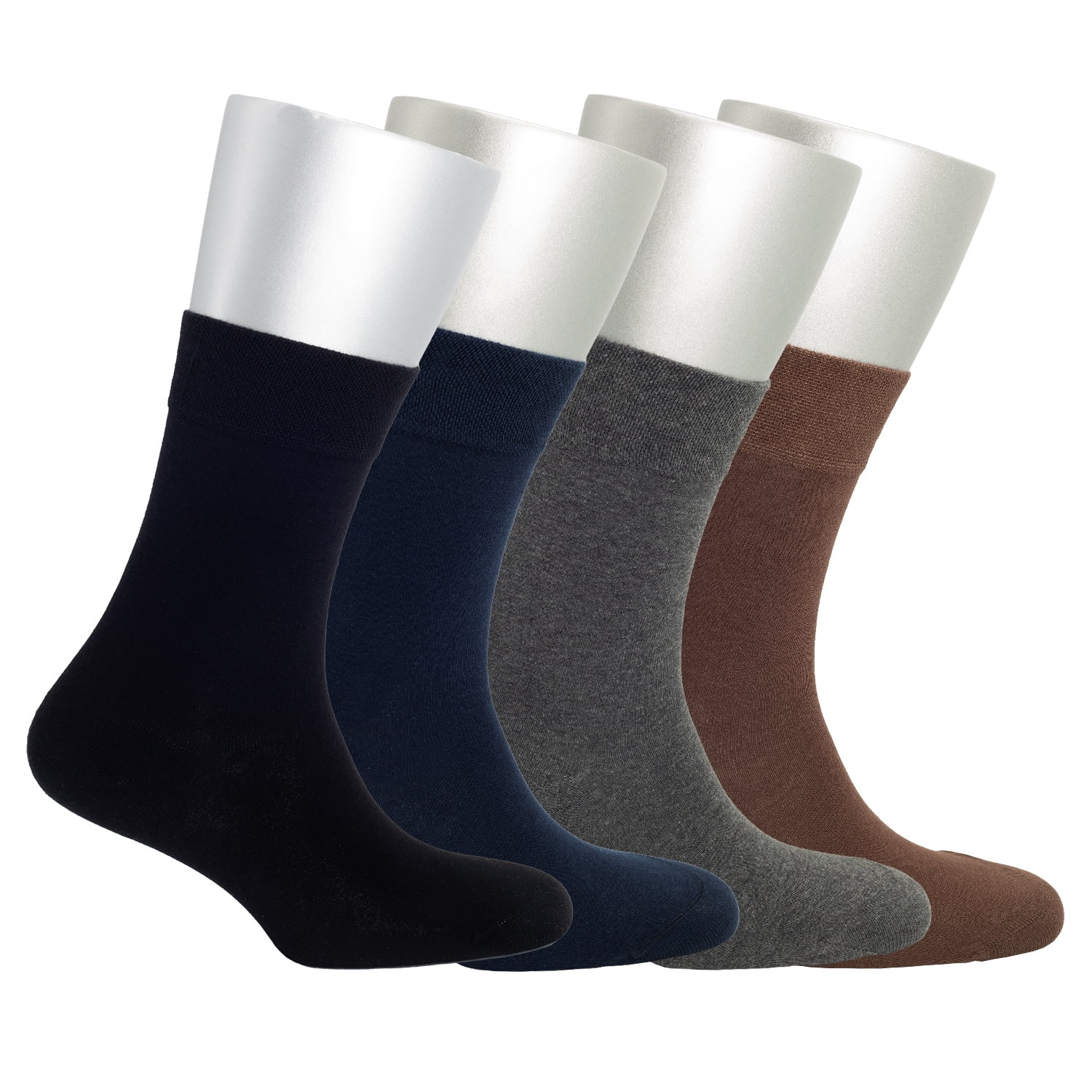 Cosyfeel Women's Dress Socks cotton Seamless Toe Soft Socks-gift box ...