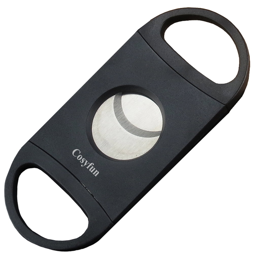 Cosyfun Cigar clippers, 54 Ring Gauge, Unique Shape, Stainless Steel ...