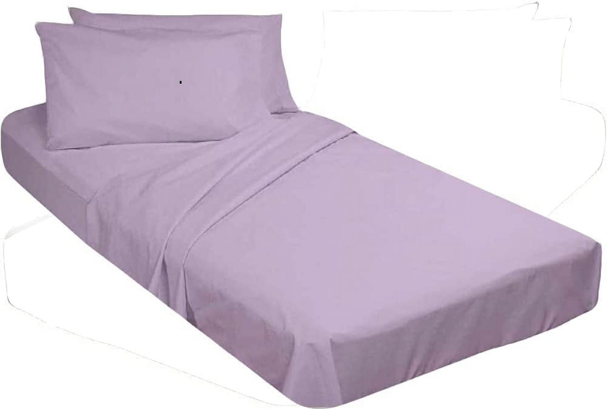 Cot Bed Sheet Sets of 4 Piece - 400TC Camper RV Tailers Cotton Sheets ...