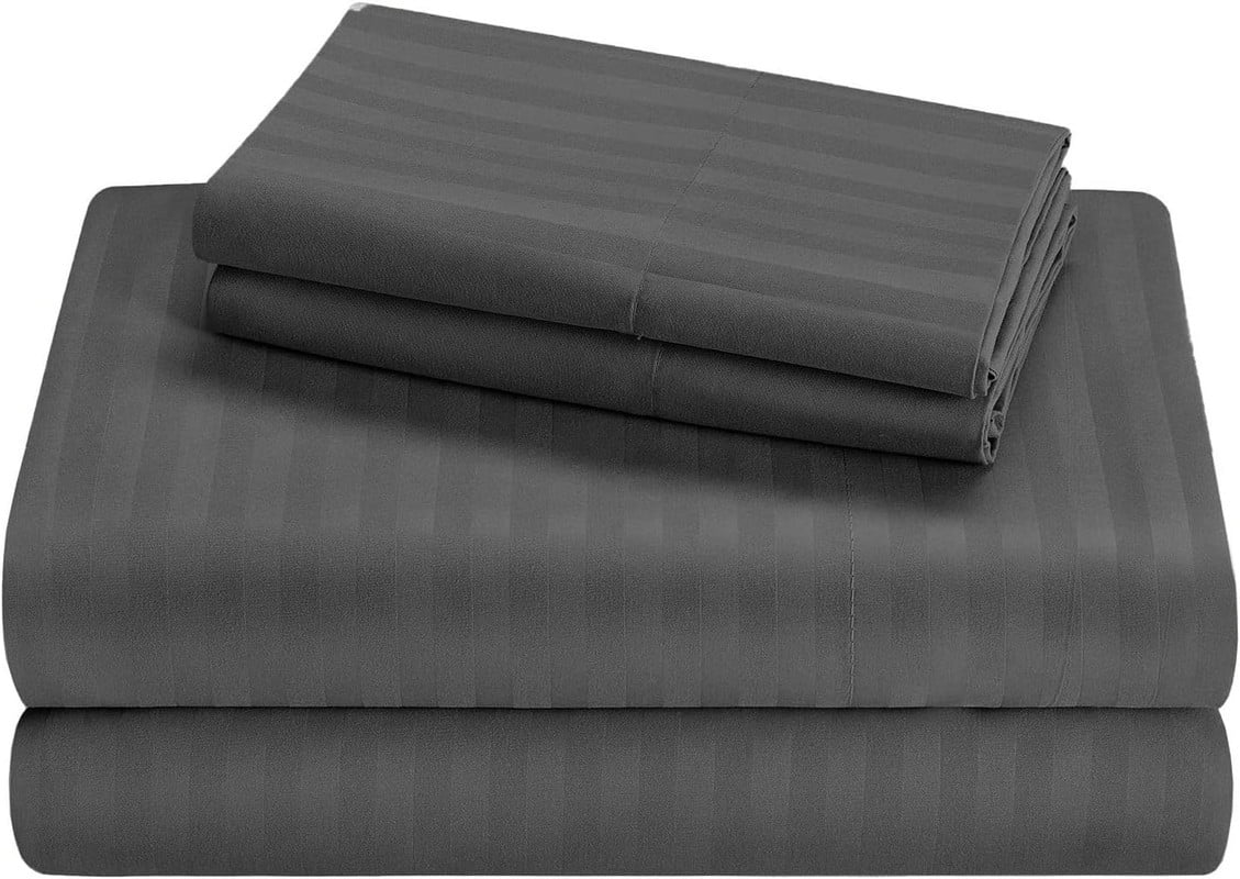 Cot Bed Sheet Sets of 4 Piece - 400TC Camper RV Tailers Cotton Sheets ...