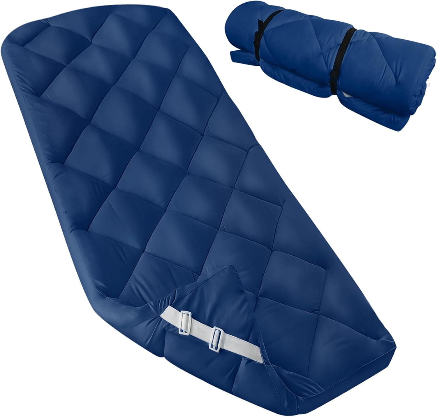 Cot Mattress Pad (Improved Thickness) Quilted Cot Pads for Camping ...