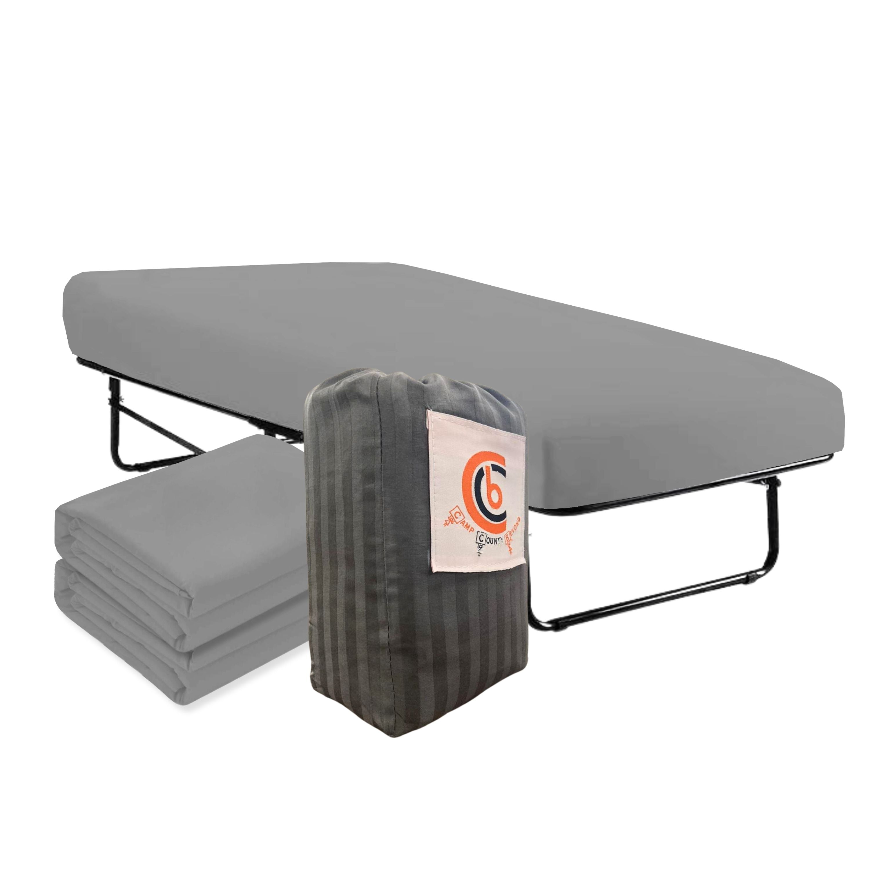 Cot Sheet 25" x 75" x 9" for Camping- 2 Piece Fitted Cot Sheet Set ...