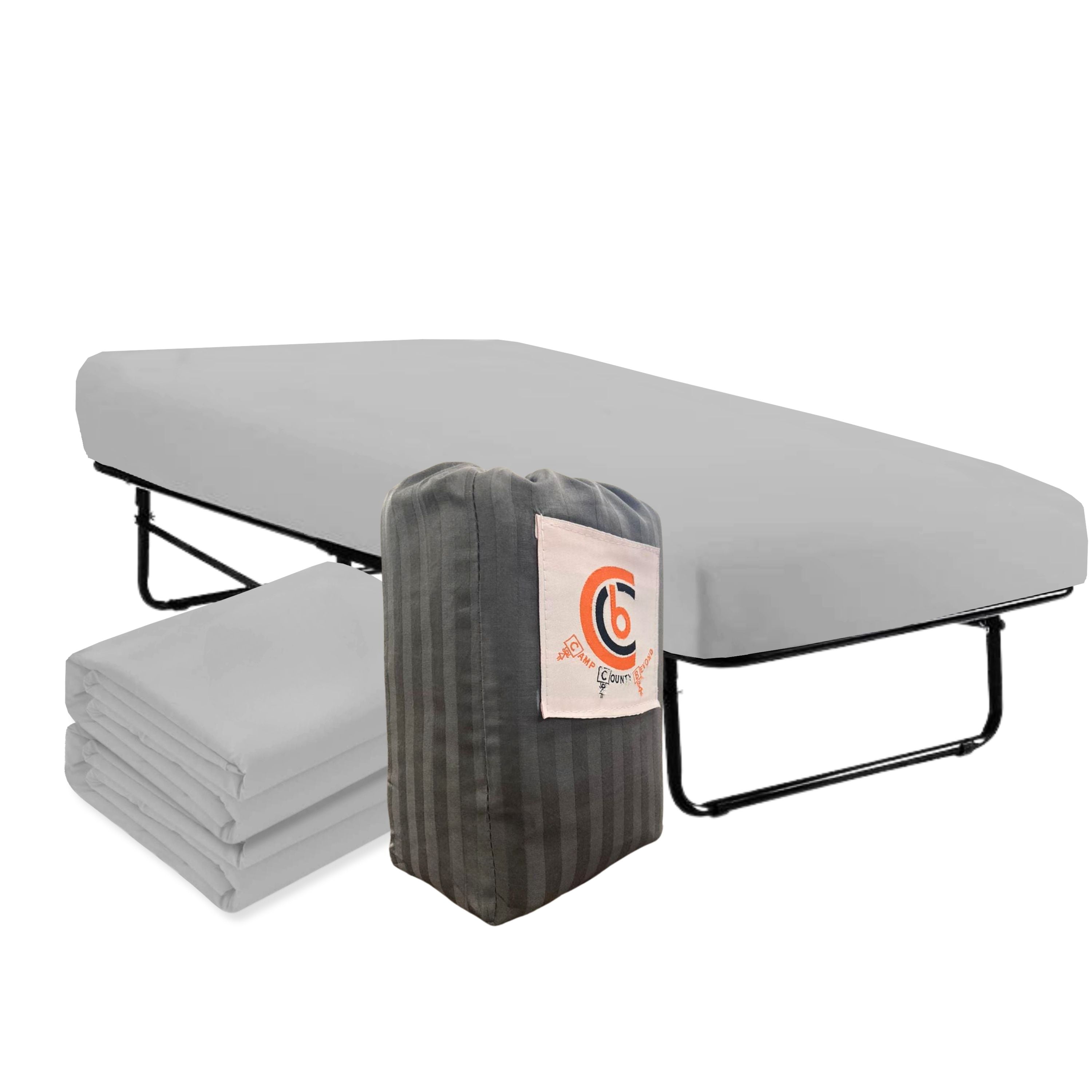 Cot Sheet 25" x 75" x 9" for Camping- 2 Piece Fitted Cot Sheet Set ...