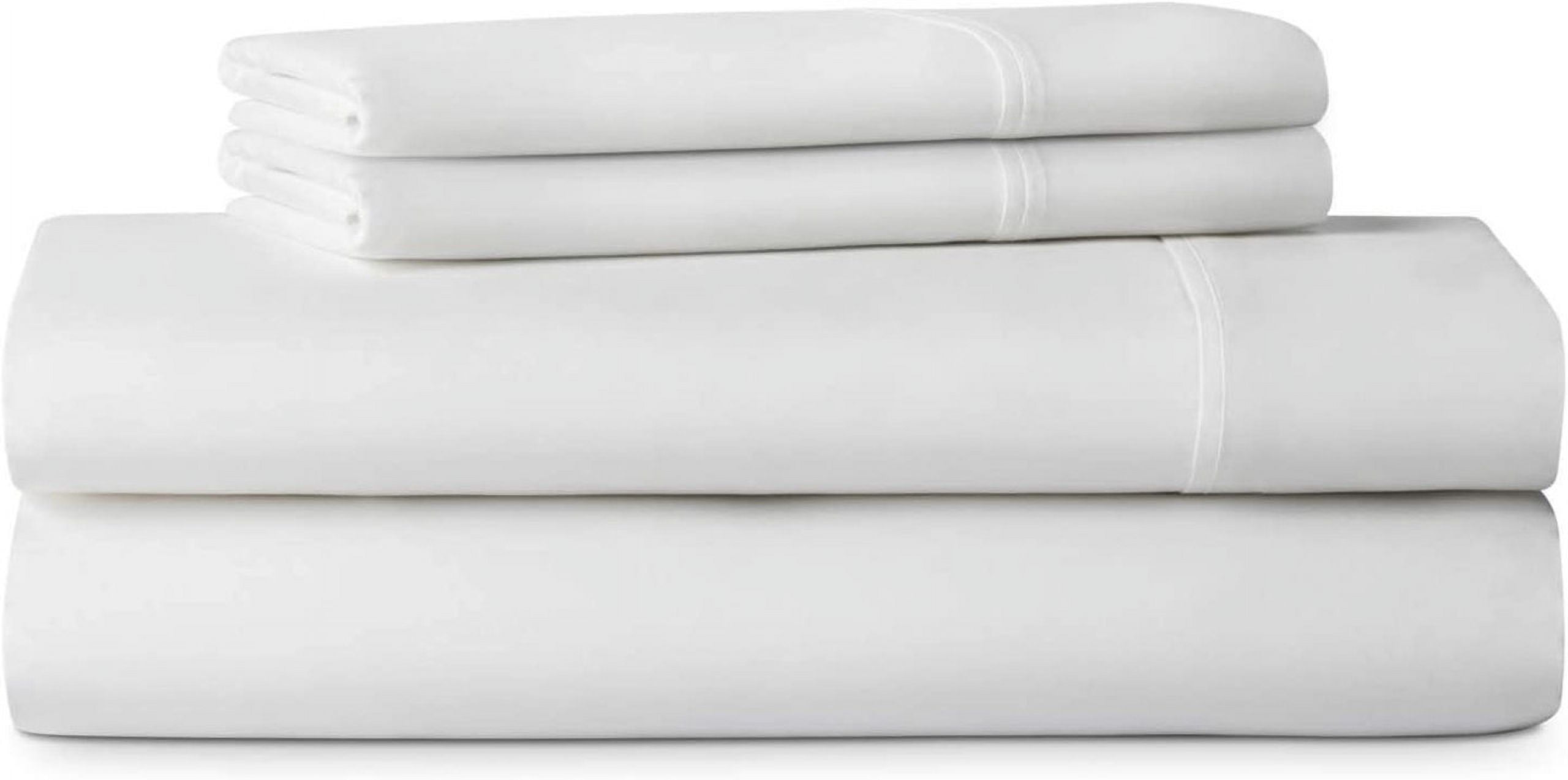 Cot Sheet Set 4PC-100% Egyptian Cotton, Perfect for Camp Sheets & Guest ...