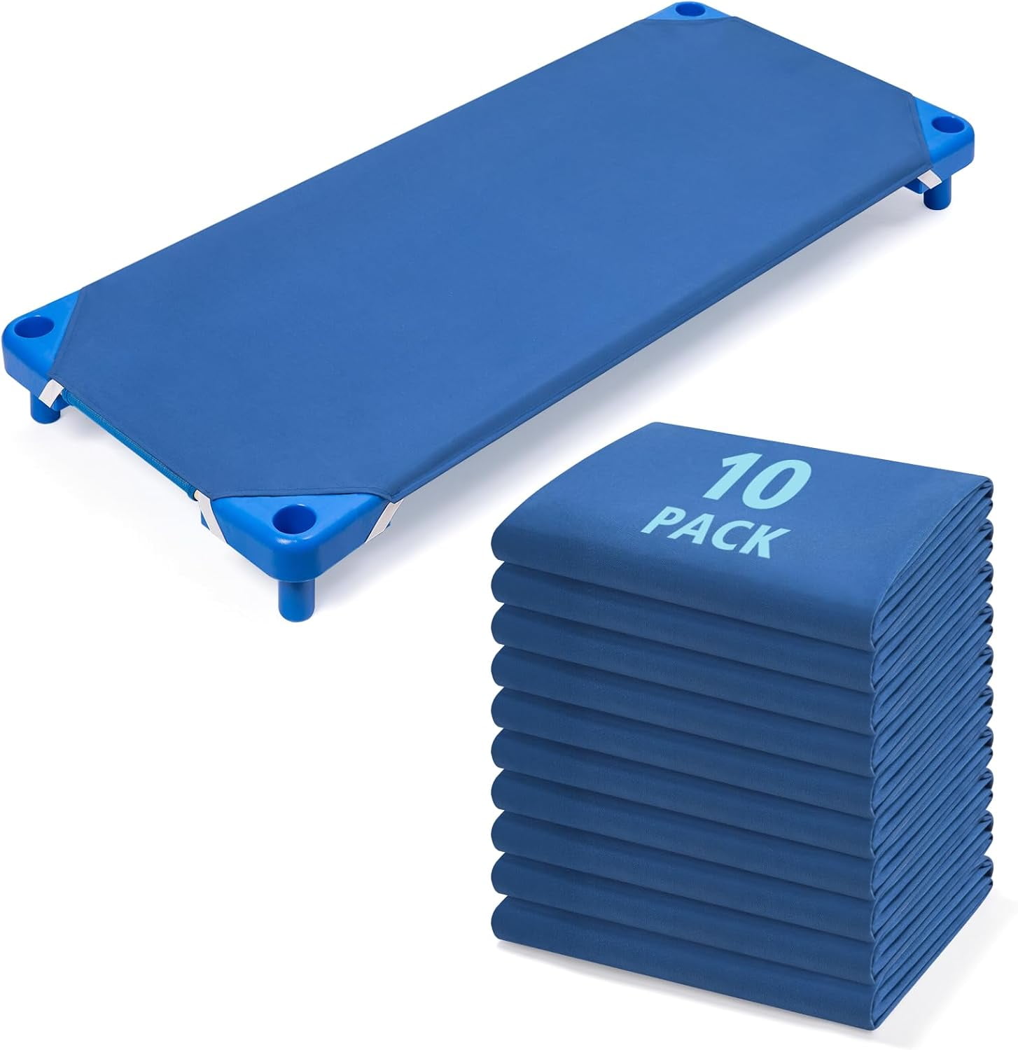 Cot Sheets for Daycare Toddler Size - 23" x 51" - 10 Pack Bulk - Soft ...