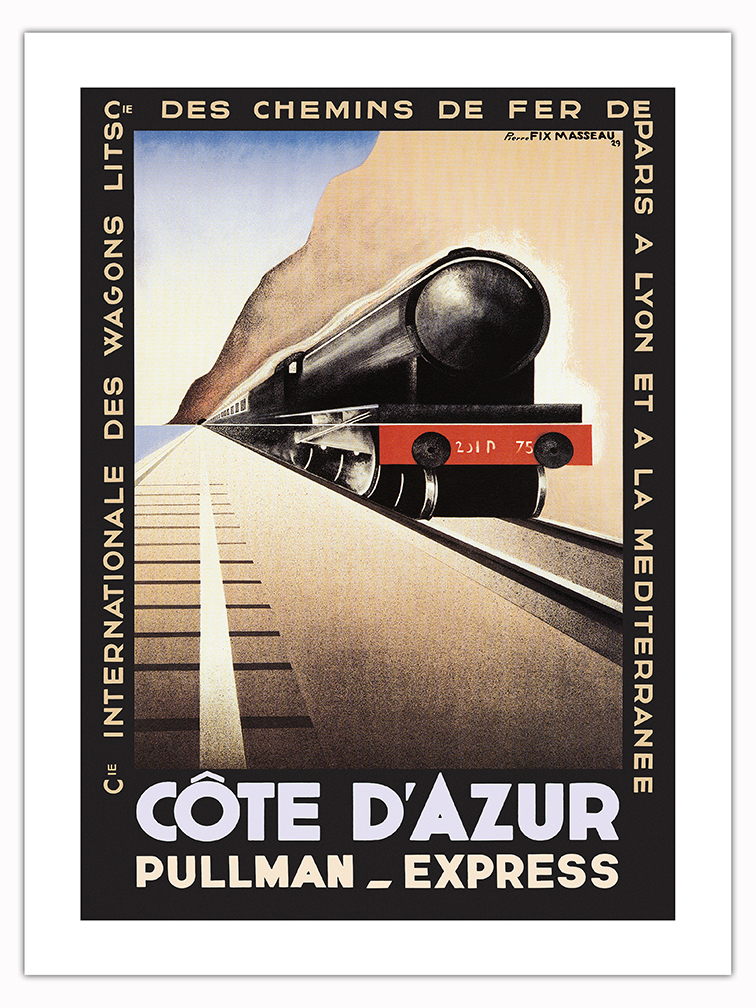 Cote D’Azur France - Pullman Express - PLM French Railways - Vintage ...