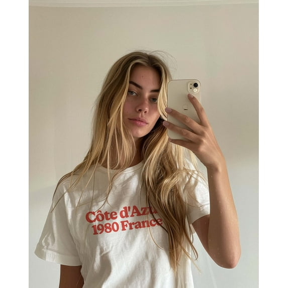 Cote dAzur 1980 France Graphic Tee, Timeless French Riviera Style ...