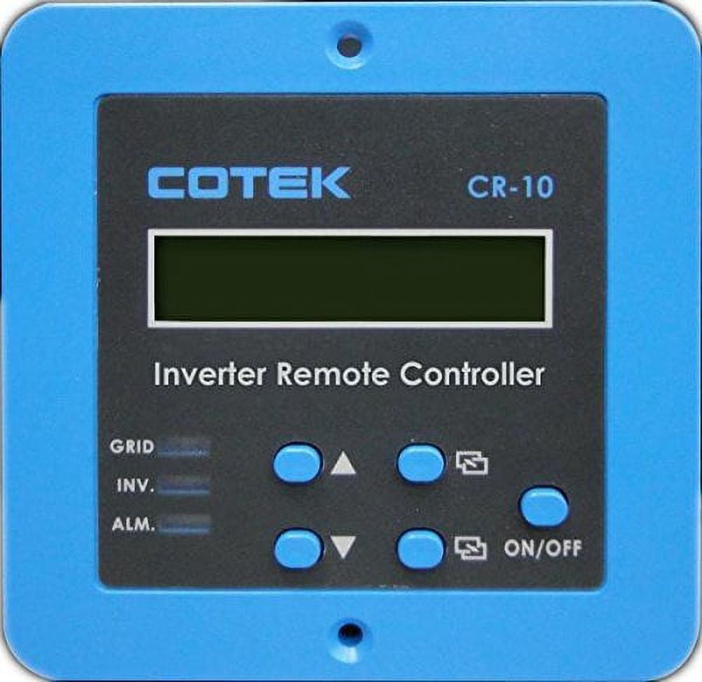 Cotek CR-10 Remote with 25 Foot Cable for SD Series Inverters - Walmart.com