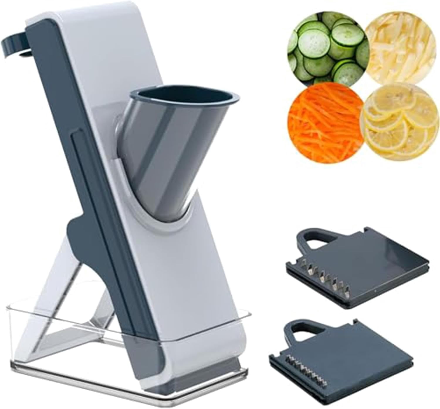 Cotiro Vegetable Chopper, Professional 4 in 1 Veggie Chopper with ...
