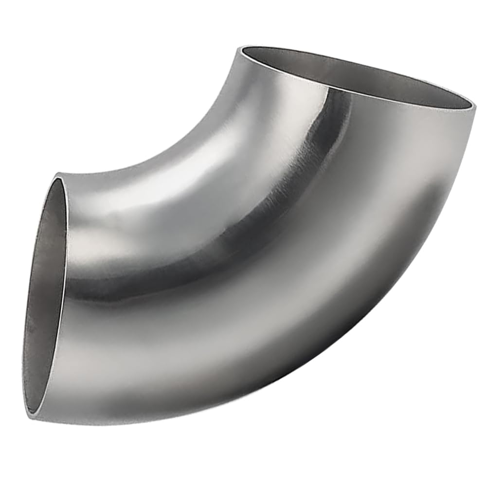 Cotonake OD 5 Inch 90 Degree SS304 Stainless Steel Bend Tube Exhaust ...