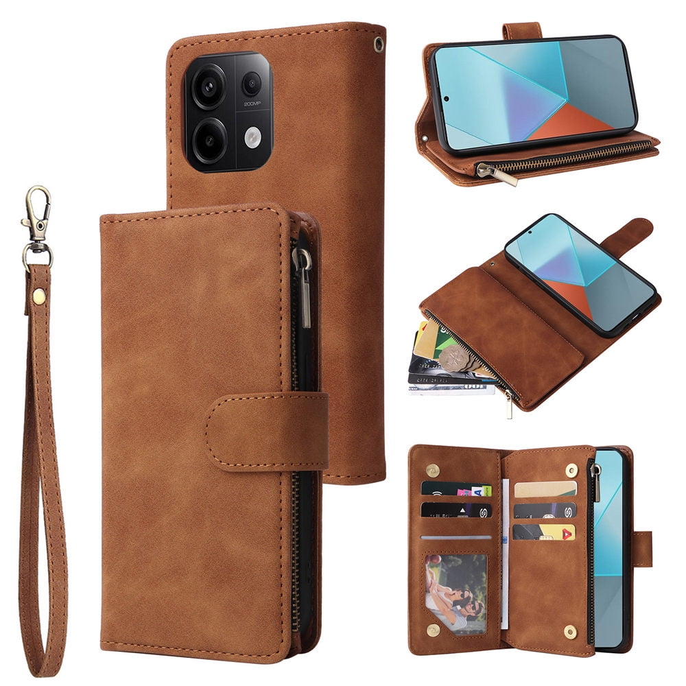 Cotree Wallet Case For Redmi Note 13 Pro Plus 5G 12 12S 11 5G Xiaomi 13T 12T Poco X5 Pro Wallet ...