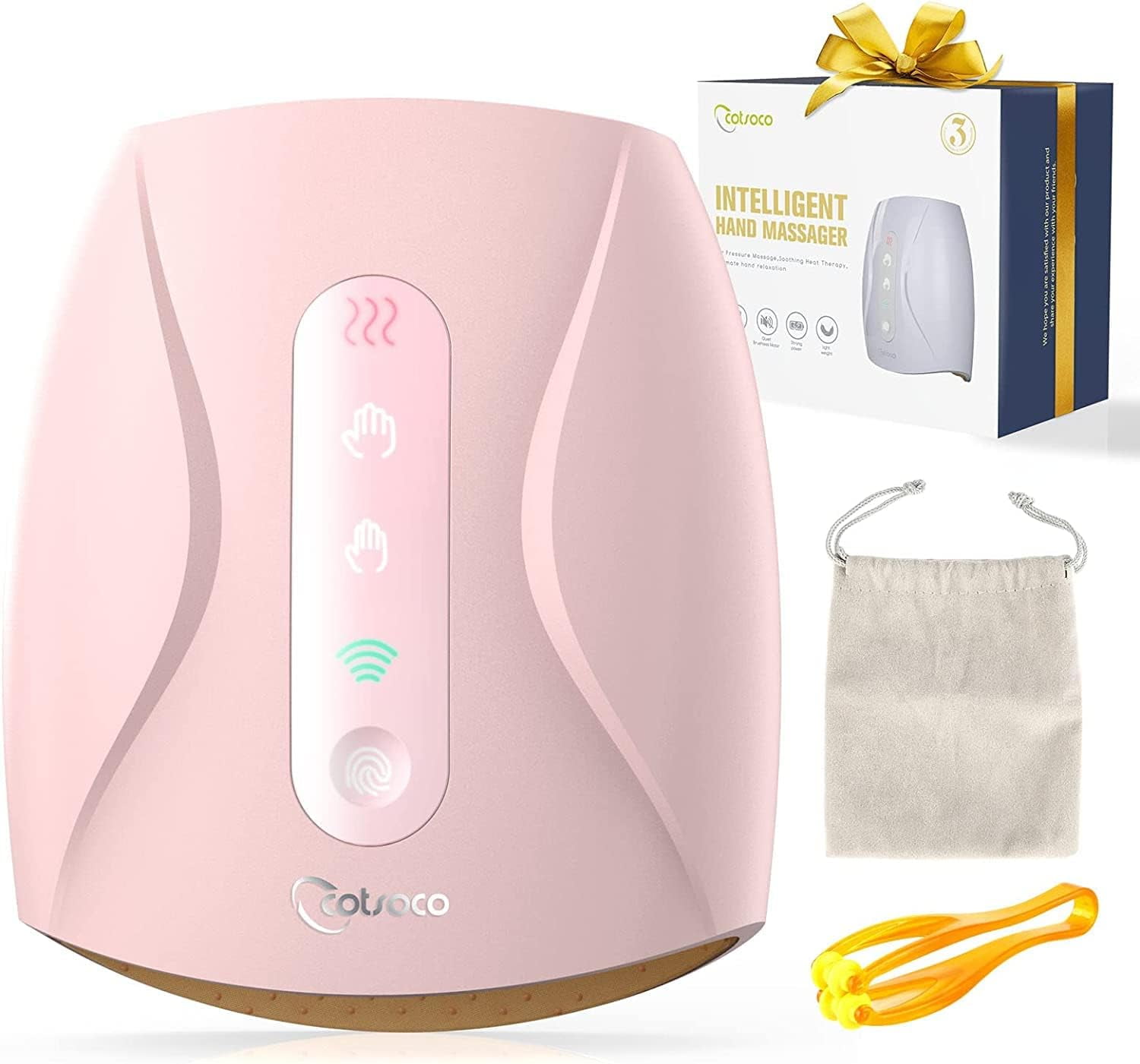 Cotsoco Cordless Electric Hand Massager, Rechargeable Palm Relief ...