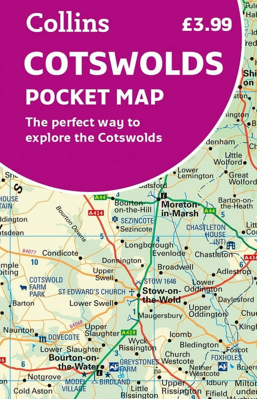 Cotswolds Pocket Map : The perfect way to explore the Cotswolds (Sheet ...