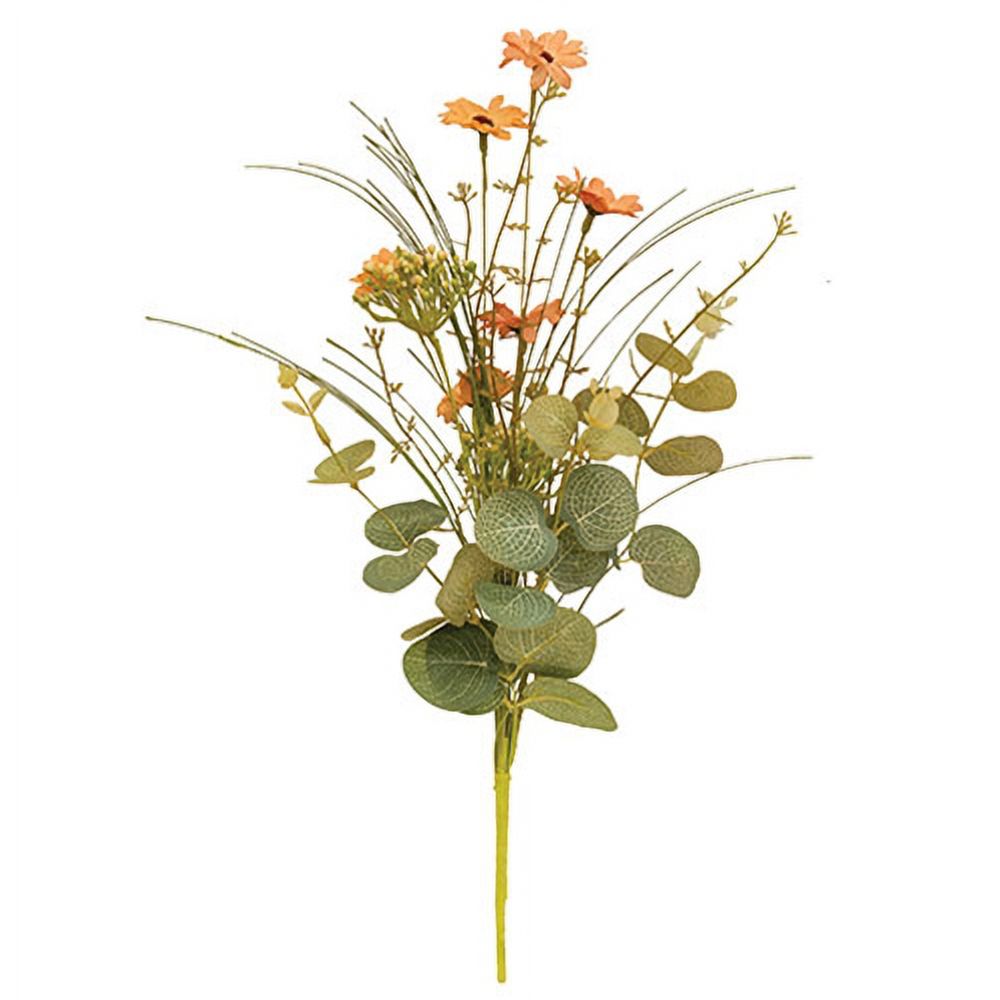 Cottage Blush Daisy & Eucalyptus Spray - Walmart.com