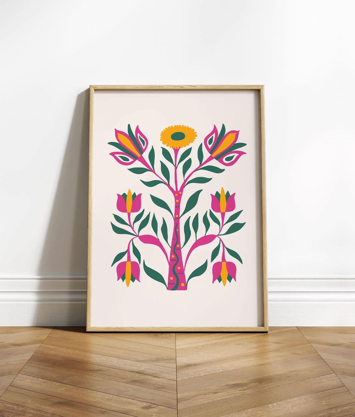 Cottage Core Art, Pennsylvania Dutch Folk Art Poster, Grandmillenial ...