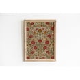 Cottage Core Botanical Pattern Aesthetic Textile Vintage Poster ...