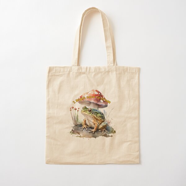 Cottage, Cottage Core, Cottagecore, Toad, Mushroom, Botanical Canvas ...