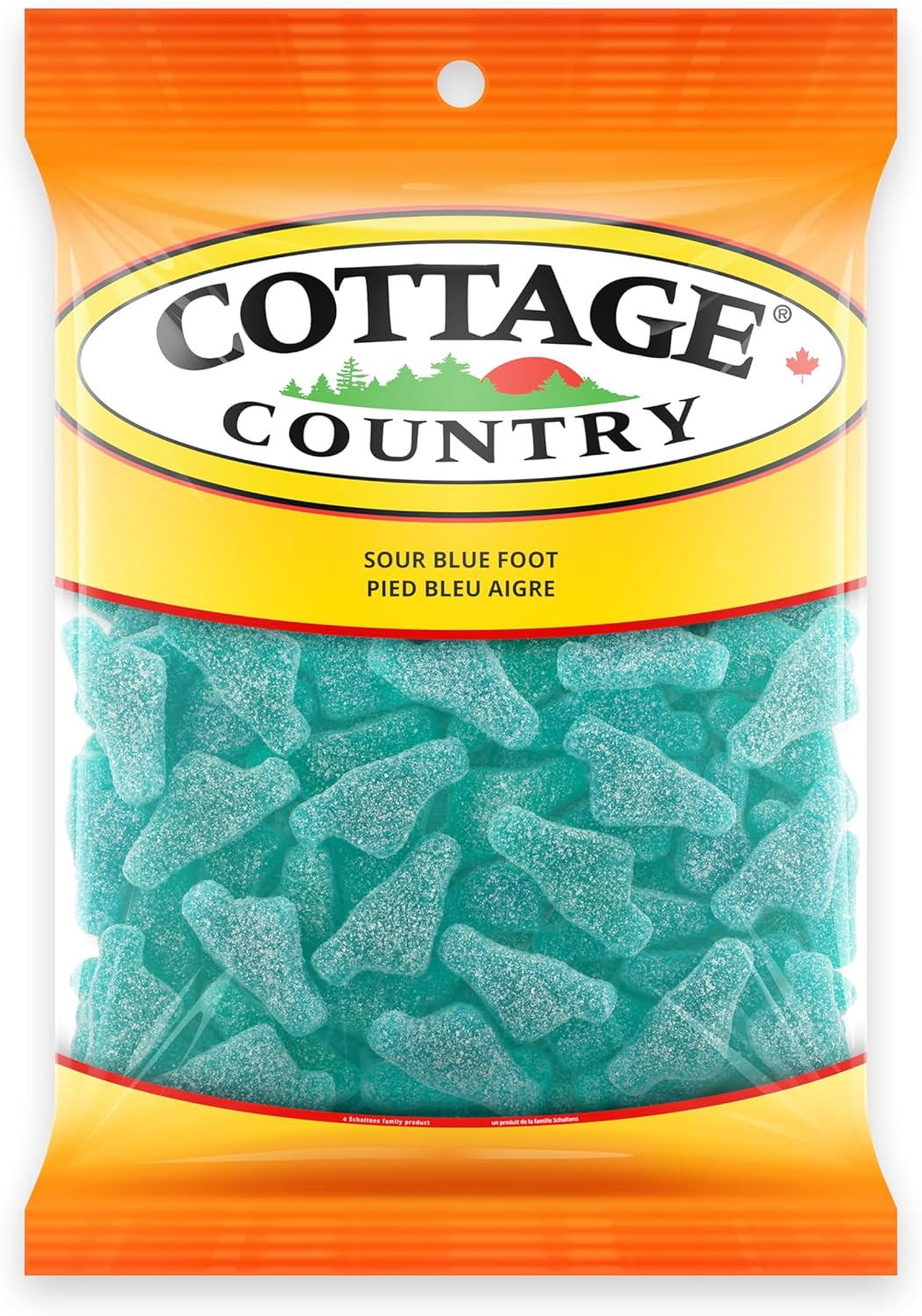 Cottage Country Sour Blue Foot Gummy Candy, 1kg/35.2 oz., Bag - Walmart.com