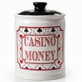 Cottage Creek Casino Ceramic Money Jar - Walmart.com