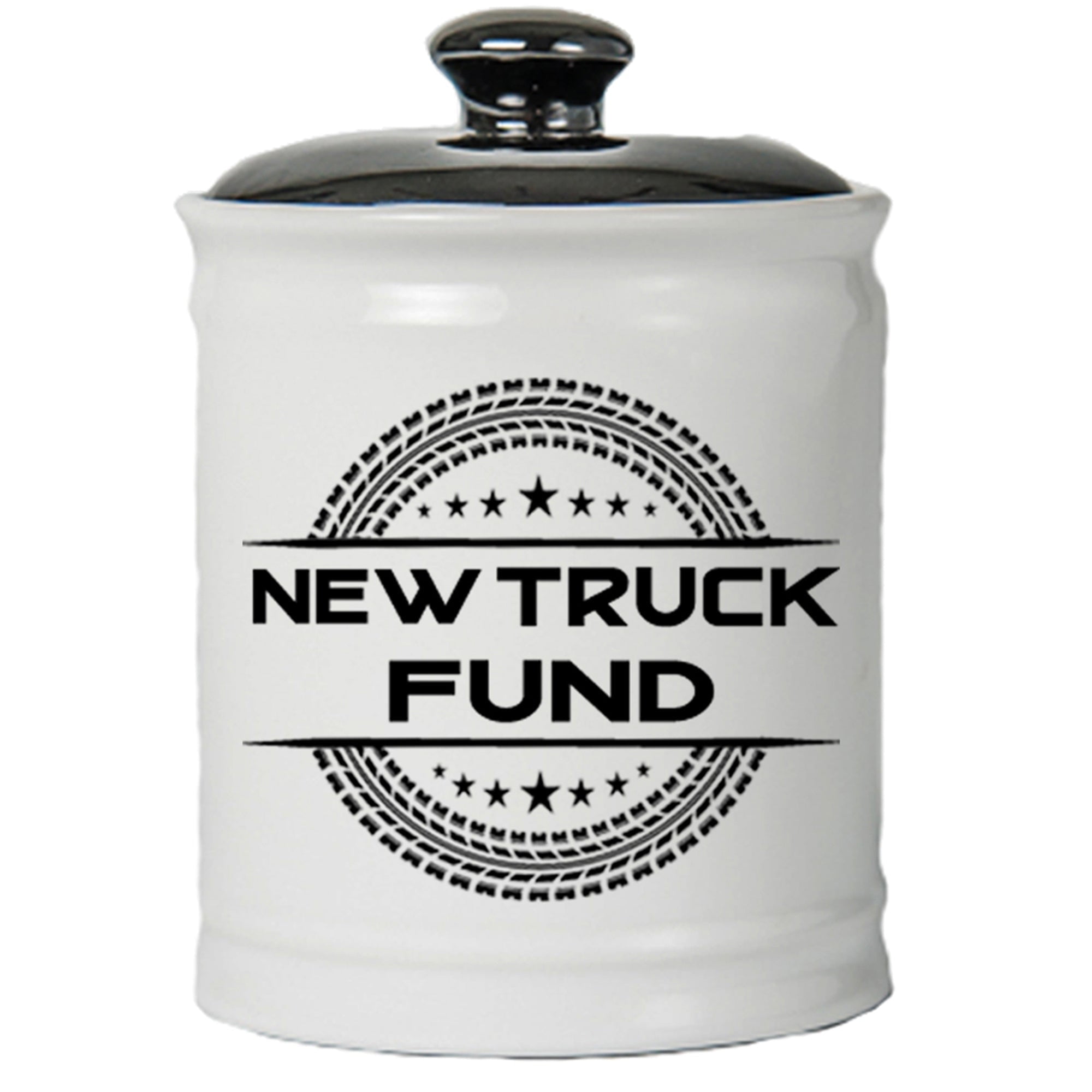 Cottage Creek New Truck Fund Piggy Bank, Ceramic Multicolored, 6" Truck ...