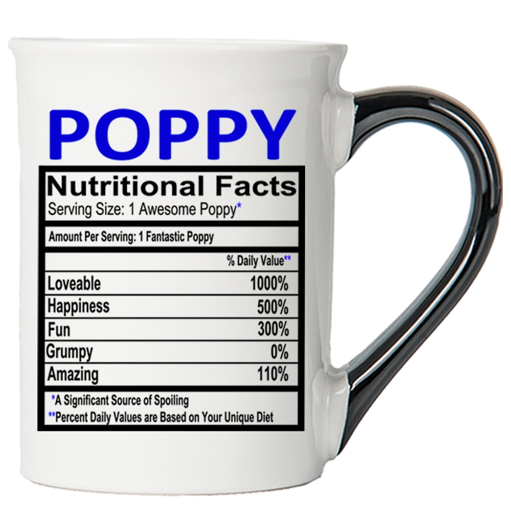 Cottage Creek Poppy Mug, Poppy Coffee Mug for Poppy, 16oz., 6 ...