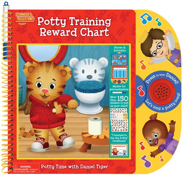 Pre-Owned Cottage Door Press: Daniel Tiger Potty Training Reward Chart ...