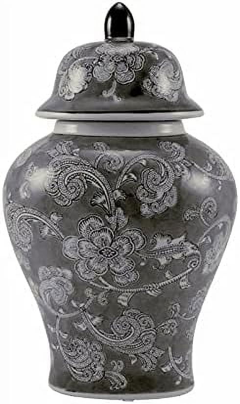 Cottage Flower Ceramic Cremation Urn - Large - Holds Up to 200 Cubic ...