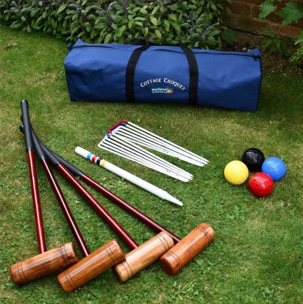 Cottage Garden Croquet Set, 4 Player in Bag - Walmart.com