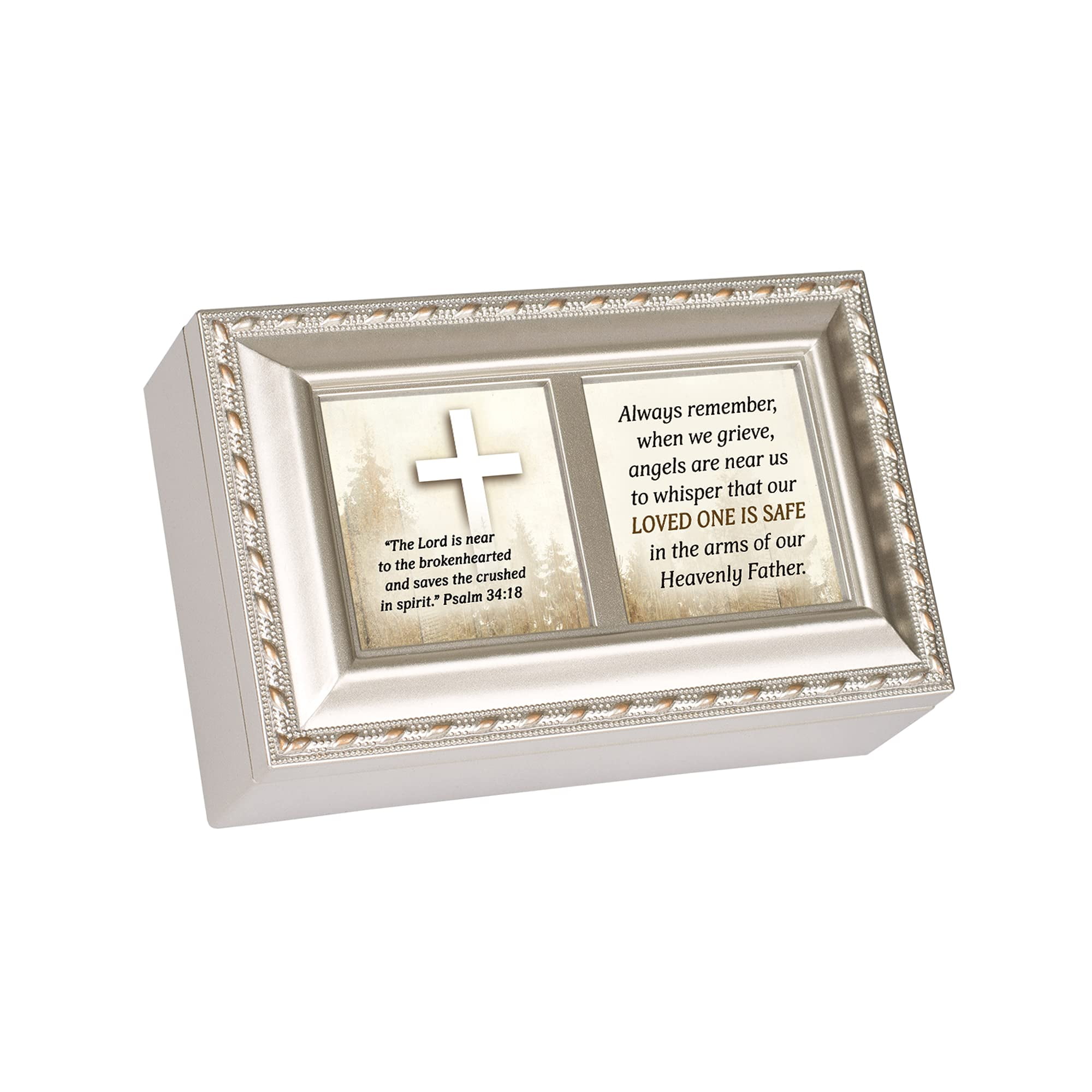 Cottage Garden Remember Grieve Loved One Jewelry Music Box Plays ...