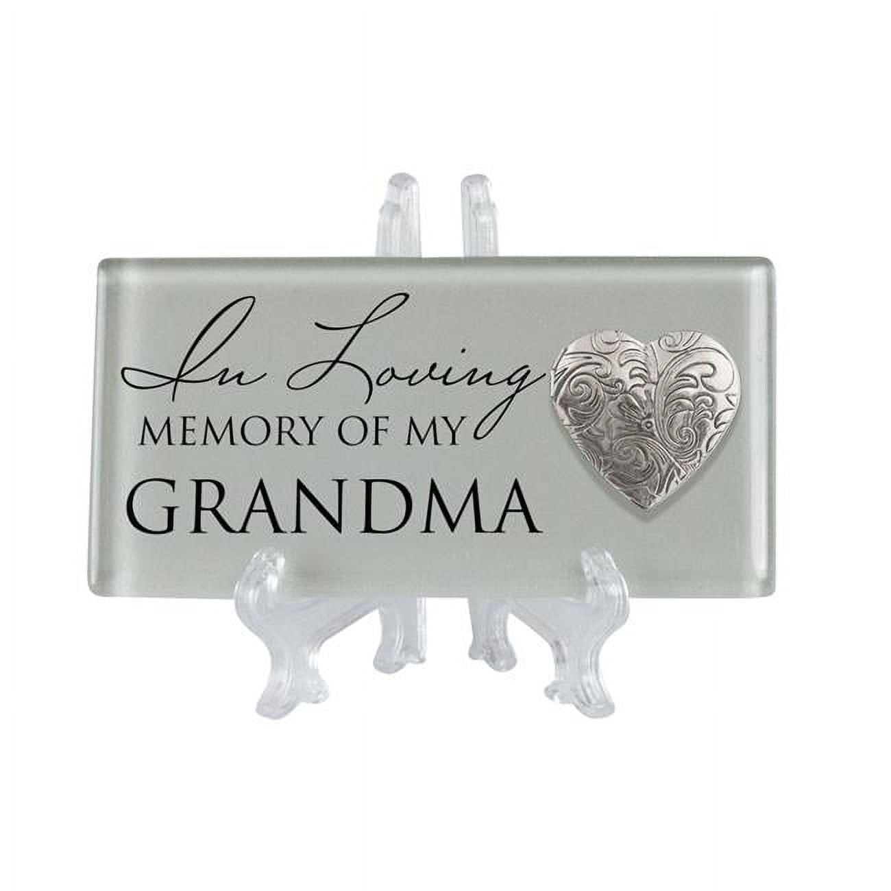 Cottage Garden TLGL5GY 4 x 2 in. In Loving Memory of My Grandma Ceramic ...