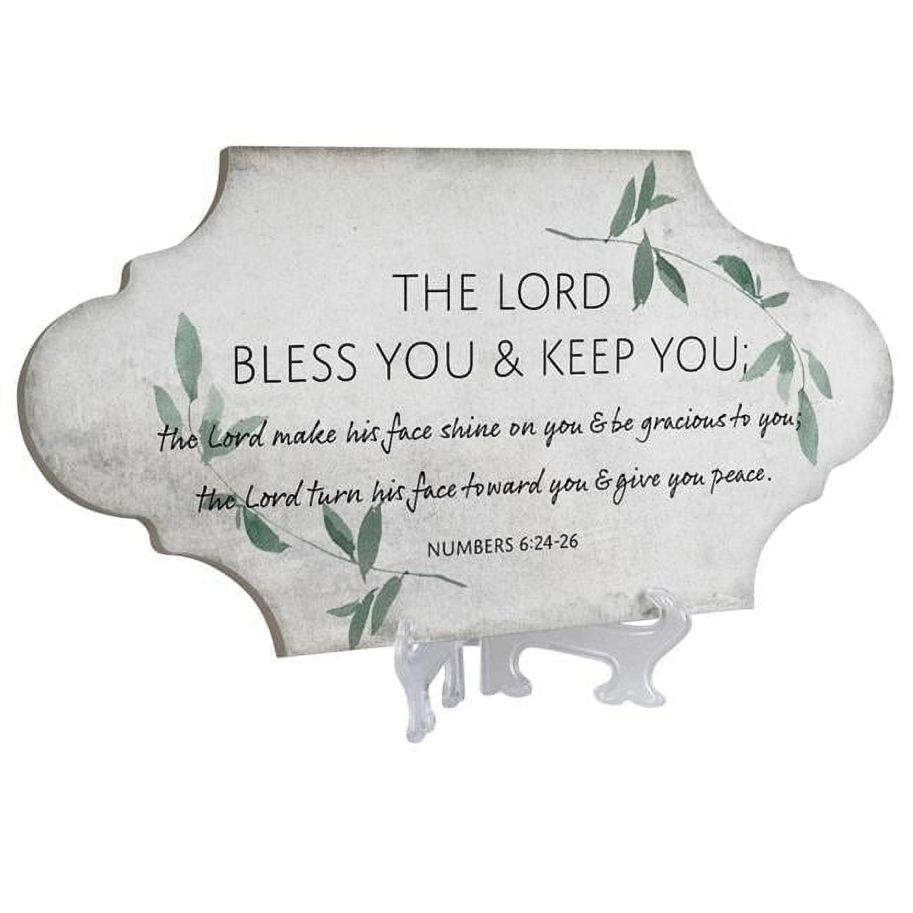 Cottage Garden The Lord Bless You & Keep You Ceramic Tile - Walmart.com